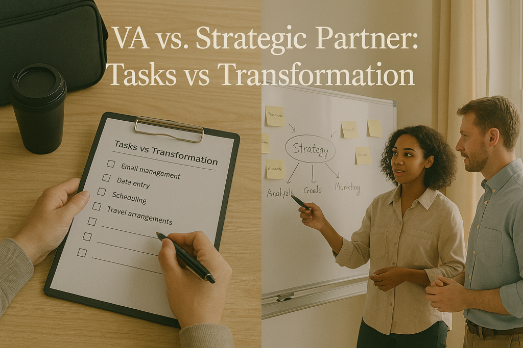 VA vs. Strategic Partner: Tasks vs. Transformation - G&S Consulting